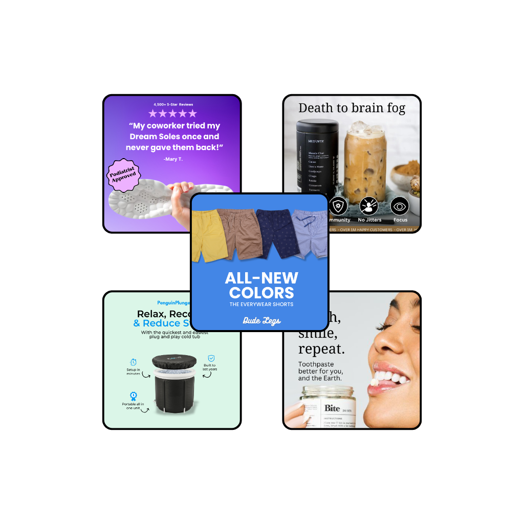 Static Ad Split Testing Package – Viral Ecom Adz